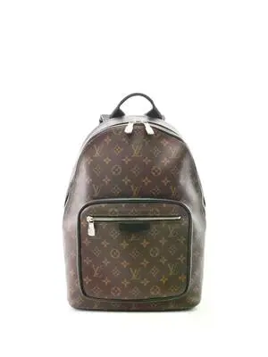 LOUIS VUITTON 2021 Josh Monogram Macassar Backpack - Brown