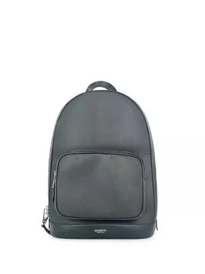 Burberry Rocco Logo-embossed Grained Leather Backpack