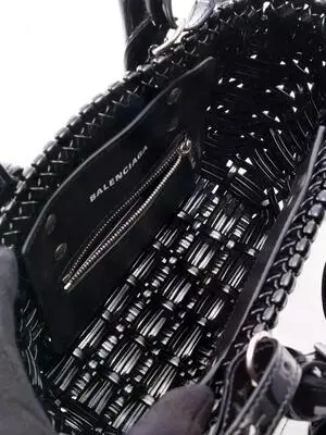 Balenciaga Xxs Bistro Basket Tote Bag
