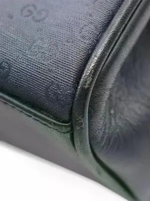 Gucci Micro Gg Plus Shoulder Bag - Blue