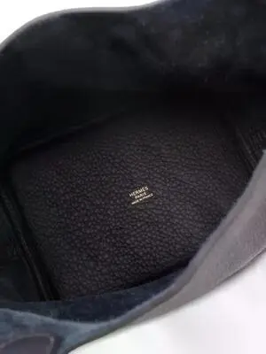 Hermès 2026 Pm Picotin Lock Leather Tote Bag - Blue