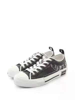 Dior 2010s B23 Oblique Sneakers - Black