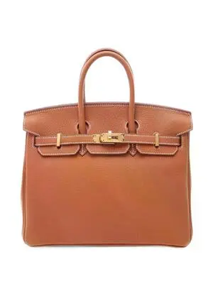 Hermès 2026 25 Birkin Togo-leather Tote Bag - Brown