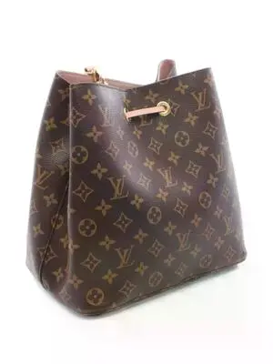 LOUIS VUITTON 2018 Néonoé Monogram Canvas Shoulder Bag - Brown