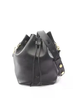 Fendi Montresor Leather Bucket Bag