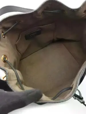 Fendi Montresor Leather Bucket Bag