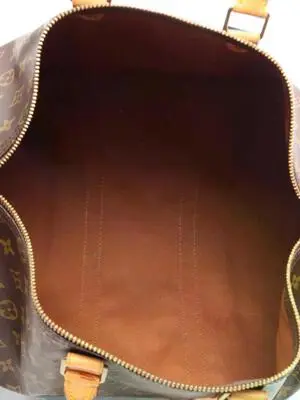 LOUIS VUITTON Monogram Keepall 45 Holdall - Brown