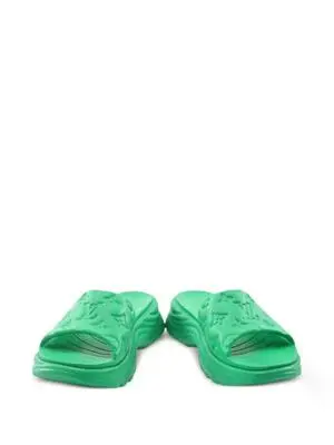 LOUIS VUITTON Pool 55 Platform Sandals - Green