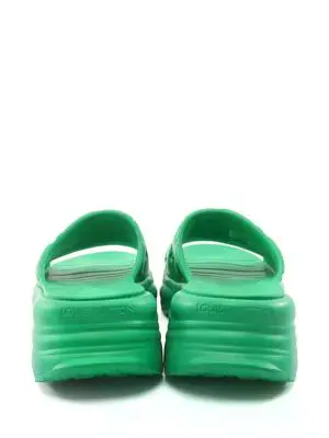 LOUIS VUITTON Pool 55 Platform Sandals - Green