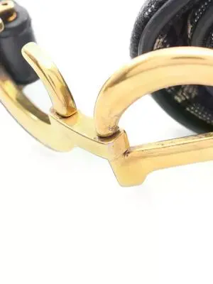 Dior 2010s Oblique Jacquard Saddle Handbag