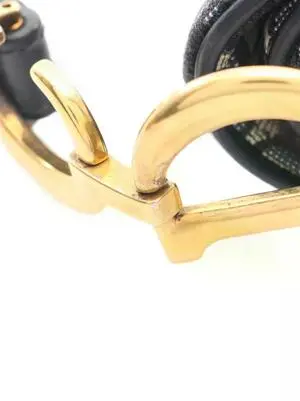 Dior 2010s Oblique Jacquard Saddle Handbag - Neutrals