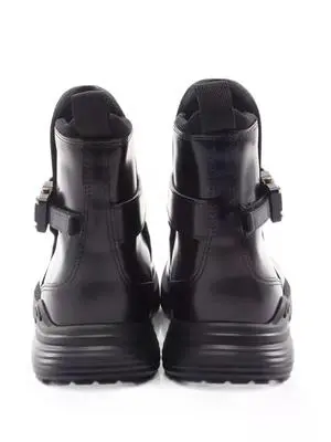 Dior Leather Combat Boots