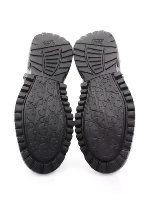 Dior Leather Combat Boots