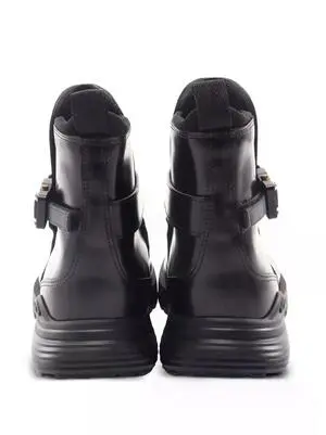 Dior Leather Combat Boots