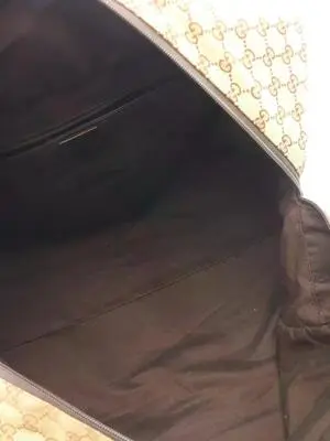 Gucci 2000s Gg Canvas Boston Bag