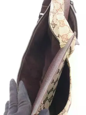 Gucci 2000s Gg-patterned Belt Bag - Neutrals