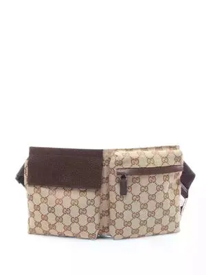 Gucci 2000s Gg-patterned Belt Bag