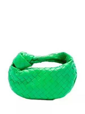 Bottega Veneta 2012-2026 Mini Nappa Intrecciato Hobo Bag - Green
