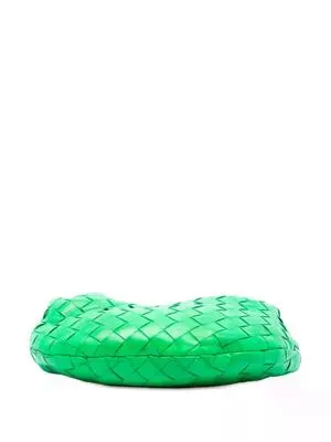 Bottega Veneta 2012-2026 Mini Nappa Intrecciato Jodie Hobo Bag - Green