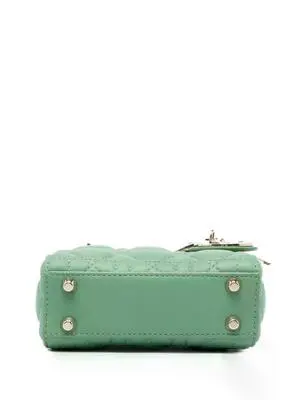 Dior 2020 Micro Lambskin Cannage Lady Satchel