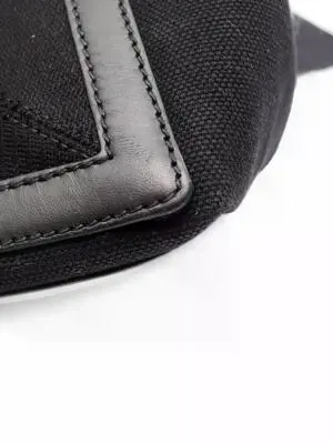 Balenciaga Canvas Leather Trim Tote Bag