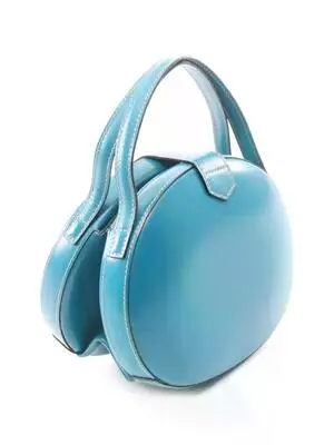 Loewe Round Debossed Logo Mini Handbag - Blue