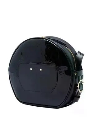 LOUIS VUITTON Monogram Vernis Boite Chapeau Souple Mm Cross Body Bag - Black