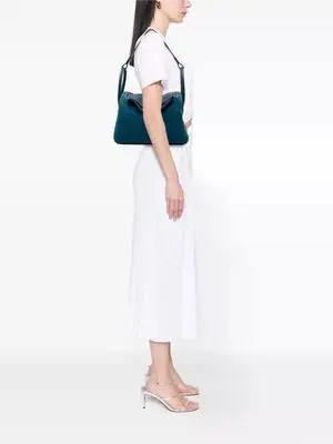 Hermès Veau Grizzly And Swift Lindy 30 Satchel - Blue