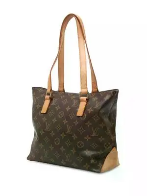 LOUIS VUITTON 2002 Monogram Cabas Piano Tote Bag