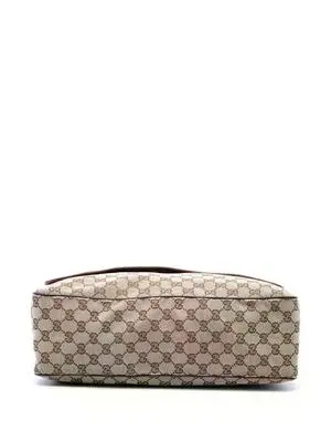 Gucci Gg Canvas Web Flap Messenger Bag