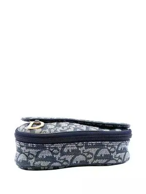 Dior Diorissimo Canvas Saddle Pouch
