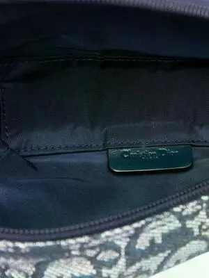 Dior Diorissimo Canvas Saddle Pouch