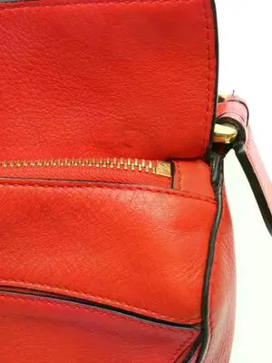 Loewe Small Puzzle Handbag - Red