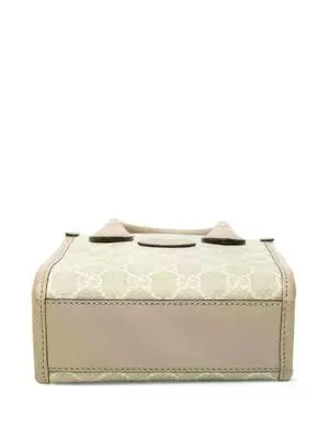 Gucci Mini Gg Supreme Interlocking G Satchel
