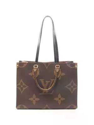 LOUIS VUITTON Monogram Giant Reverse Onthego Mm Tote Bag - Brown
