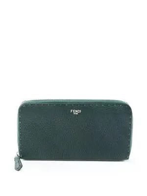 Fendi 2000 Selleria Round-zipper Wallet