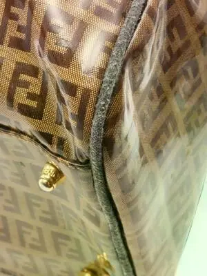 Fendi 2000s Zucchino Boston Bag