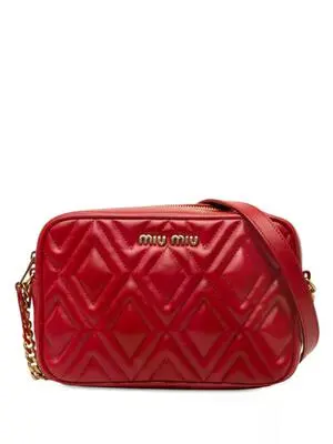 Miu Miu Matelassé Nappa Chain Camera Bag