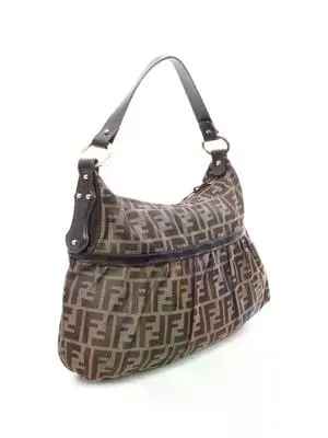 Fendi 2010s Zucca Shoulder Bag