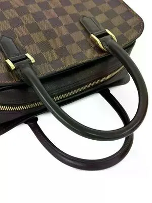 LOUIS VUITTON 2000 Damier Ebene Triana Handbag
