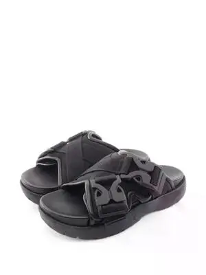 Bottega Veneta 2010s Snap Buckle-fastening Slide Sandals