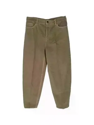 TOTEME Beige Cotton Wide Tapered Jeans - Neutrals