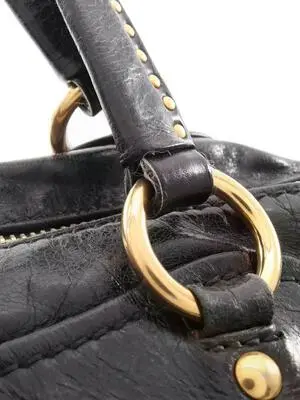 Miu Miu Studded Leather Handbag