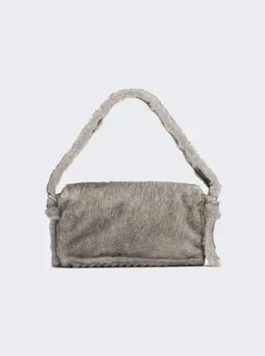 Alexander Wang Ricco Slim Flap Bag Faux Fur