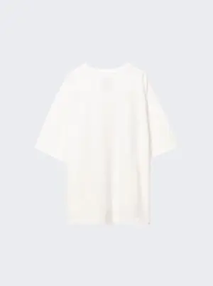 Mihara Yasuhiro Cat Printed Tee - White