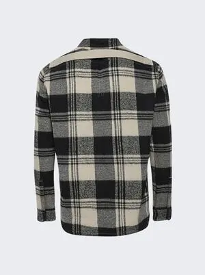 Rick Owens Outershirt Pearl Plaid