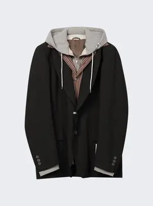 Mihara Yasuhiro Triple Layered Blazer Dark - Brown