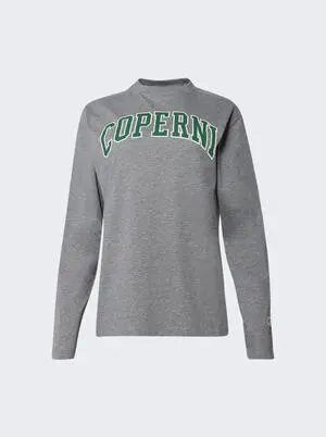 Coperni College Print Long Sleeve T-shirt