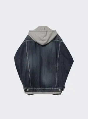 Mihara Yasuhiro Triple Layered Denim Jacket - Indigo