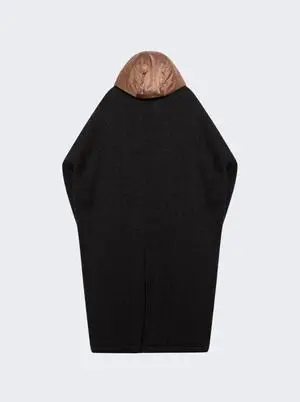 Mihara Yasuhiro Hooded Balmacaan Coat - Multi